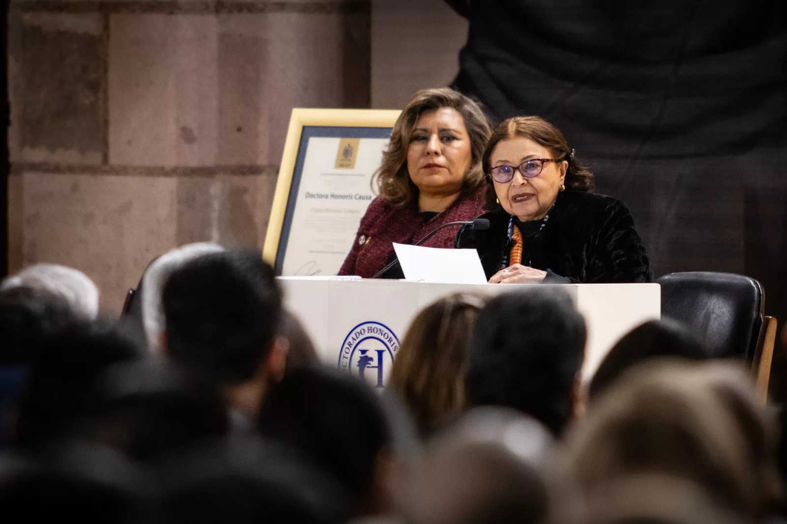 UASLP entregó Doctorado Honoris Causa a María Isabel Monroy Castillo y ...